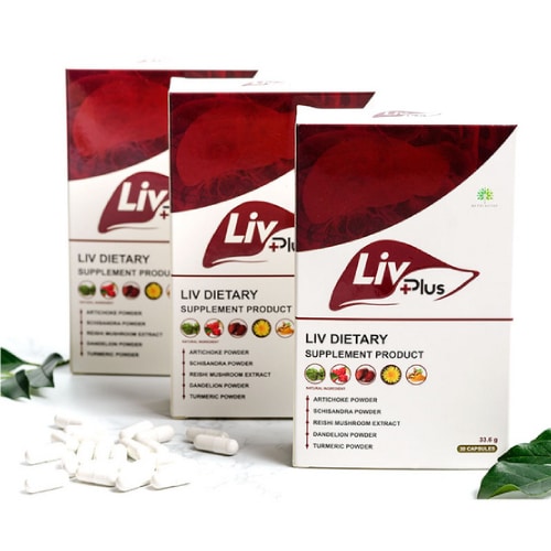 LivPlus บำรุงตับ เพิ่มประสิทธิภาพการทำงานของตับ รักษาอาการตับอักเสบ